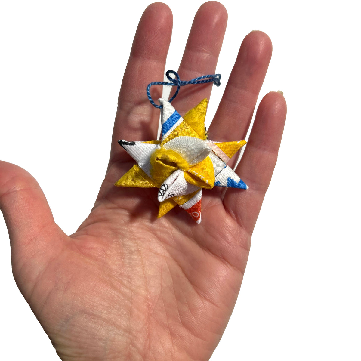 German star ornament: selvedges – Scout & Indiana